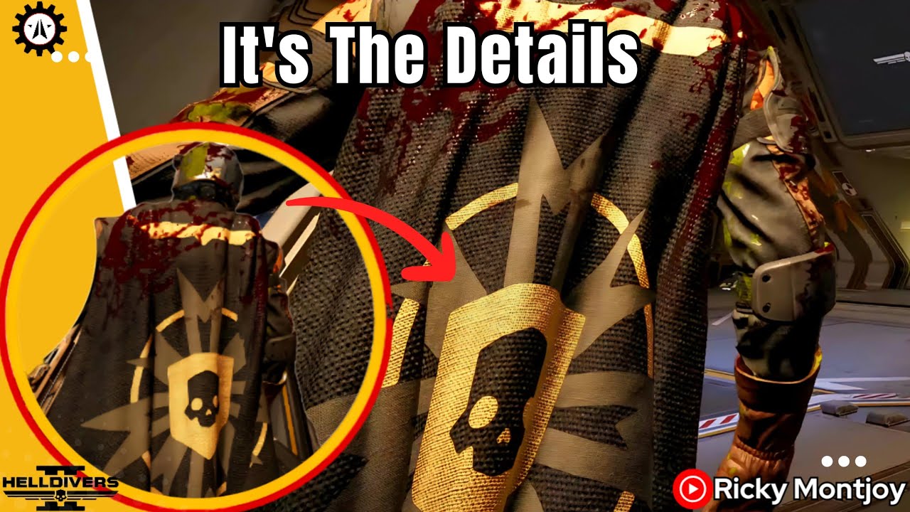 Helldivers 2: The Details of the Drip (Must watch in 4K) - YouTube