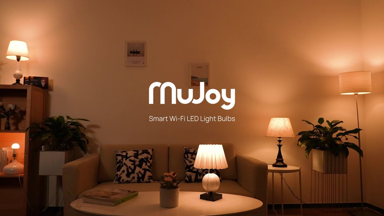 MuJoy Smart light bulbs - YouTube