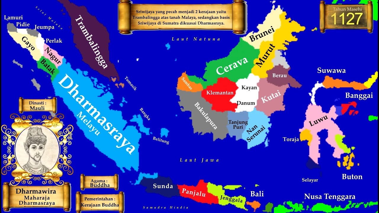 Dharmasraya : Peta Wilayah Kekuasaan Melayu Dharmasraya 1100-1347 ...