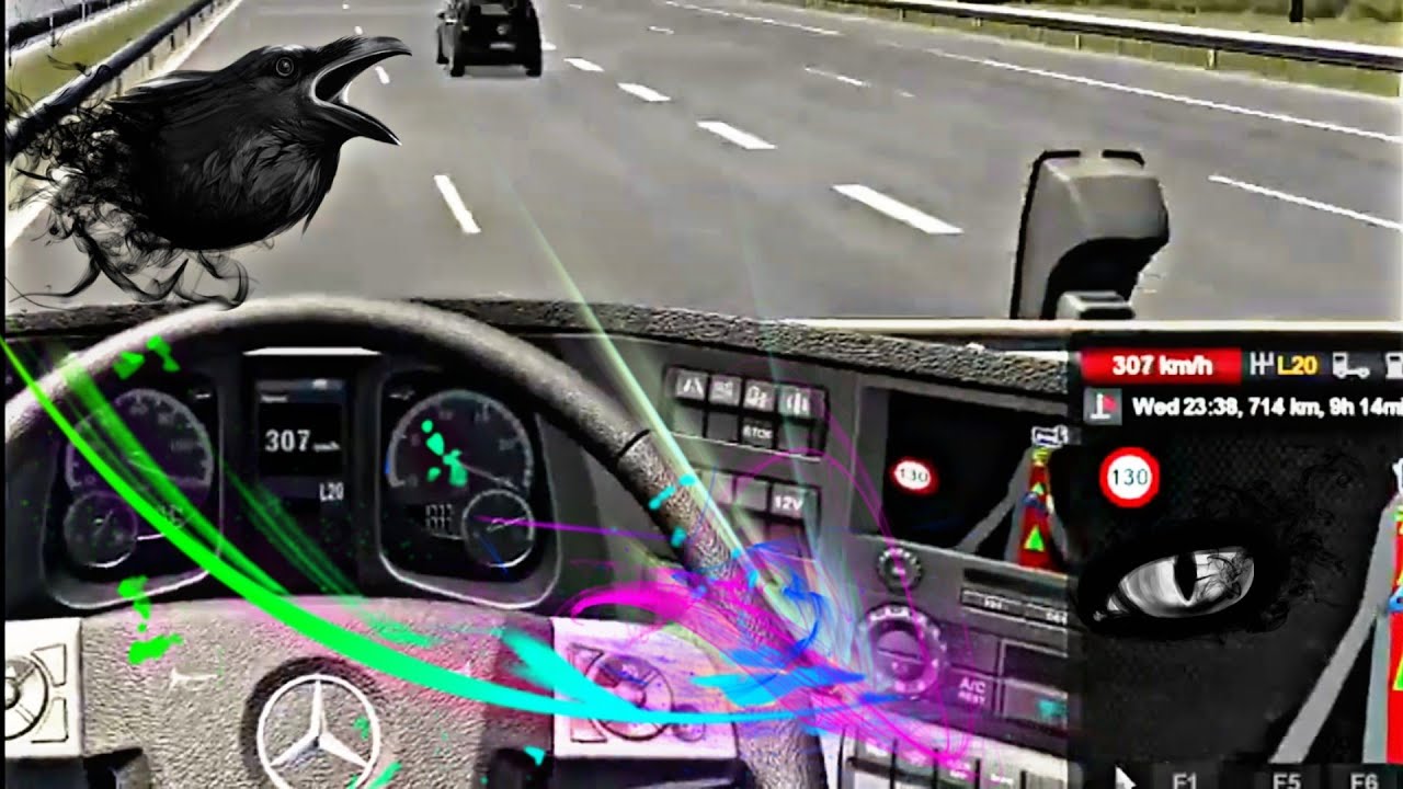 Euro Truck Simulator 2 "SpeedRun 300KM/H 8Ton LongDistance Tip - YouTube