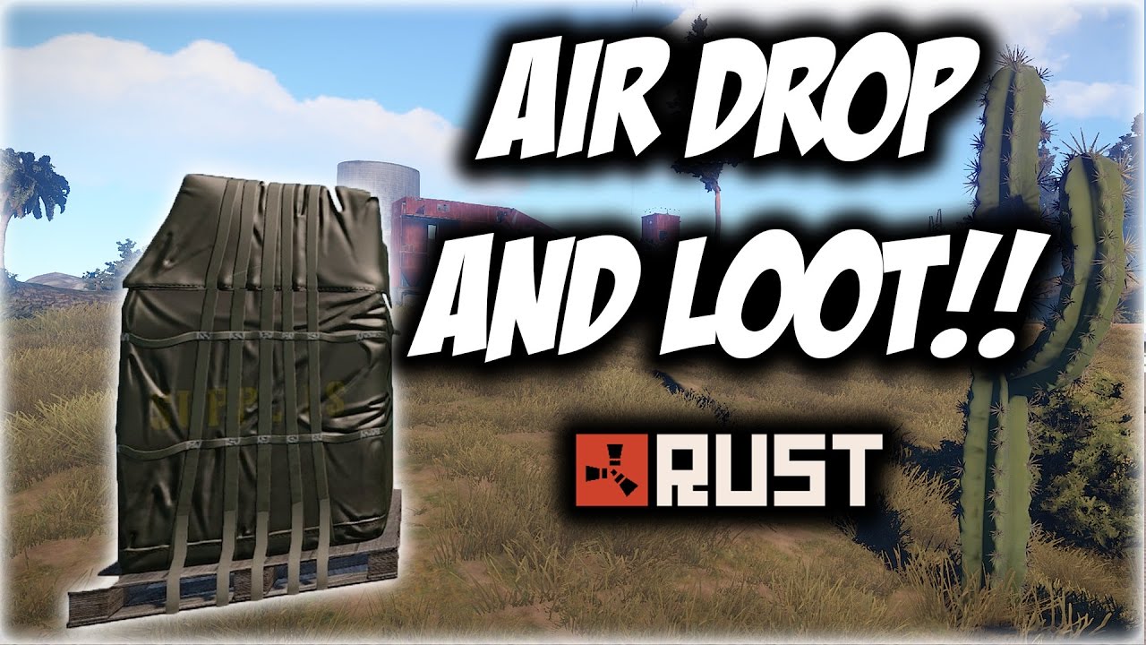 RUST | EPIC LOOT AND AIRDROP! Solo Survival! S2-E5 - YouTube