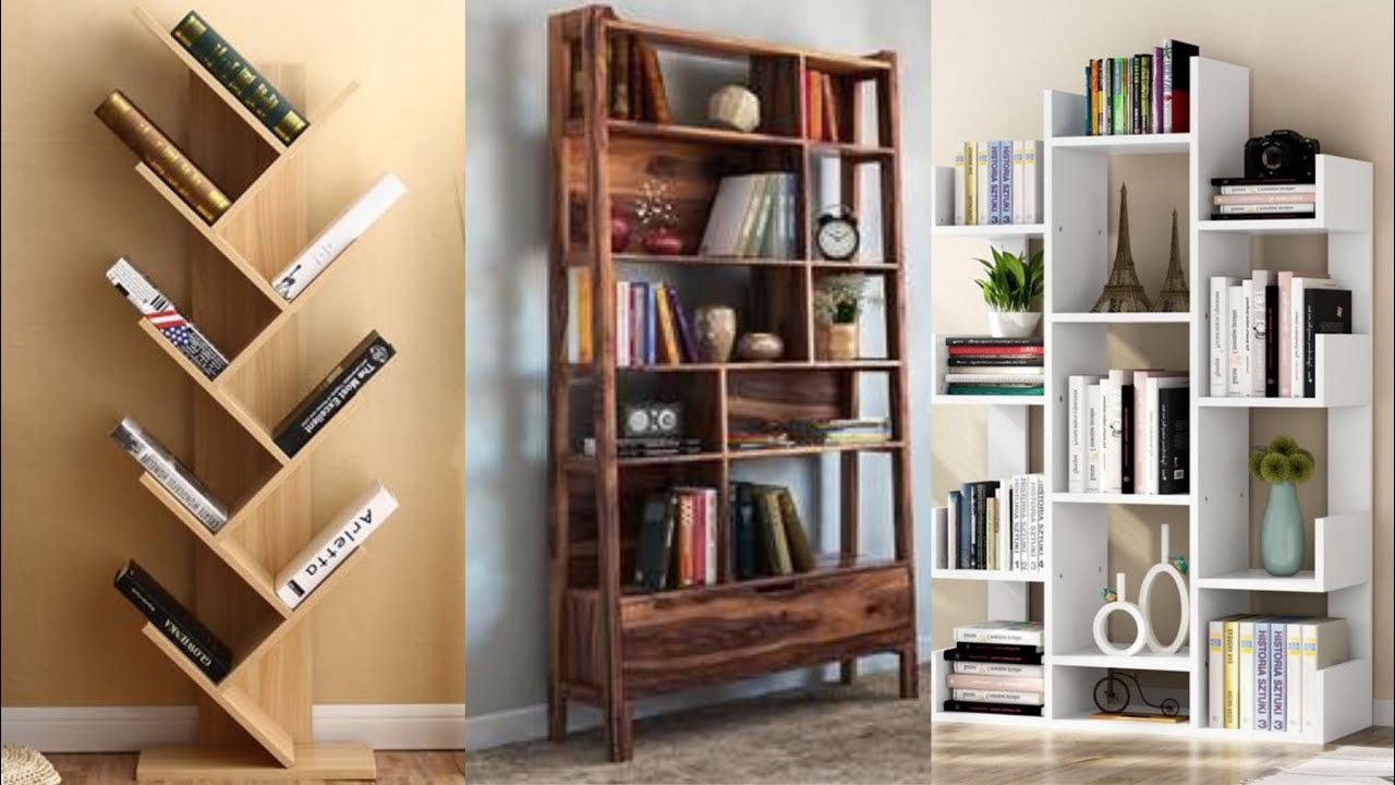 Latest bookshelf design ideas | Trendy book racks ideas | bookshelf ...