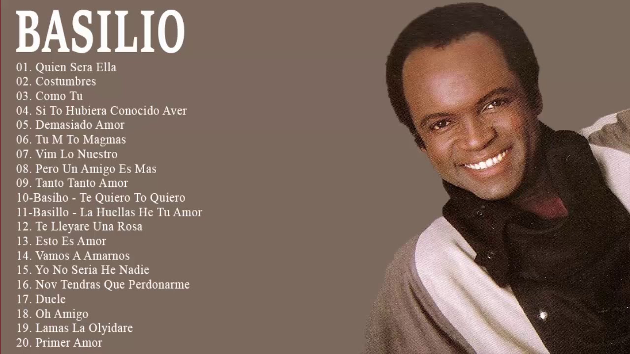Basilio Exitos Romanticos, Sus Mejores Baladas Romanticas - YouTube