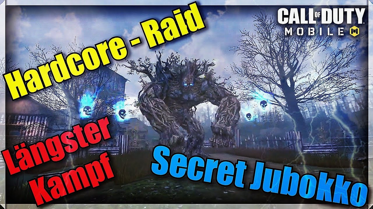 Meine längste Runde Hardcore - Raid inkl. secret Jubokko CoD Mobile ...