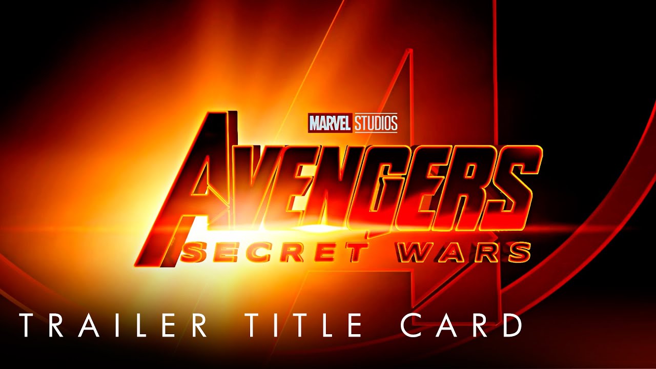Avengers SECRET WARS Title Card HD 2027 - YouTube