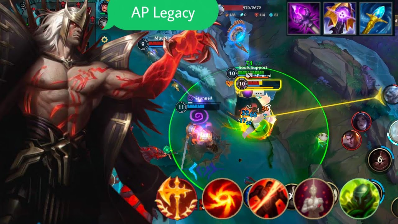 AP Legacy Swain Is Buff Back / Swain Gameplay S15 - YouTube