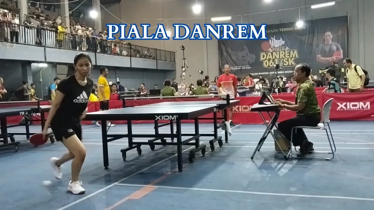 Piala DANREM 🏓 - Tamara (Bogor) vs Pak Eri (Kemenkeu) - YouTube