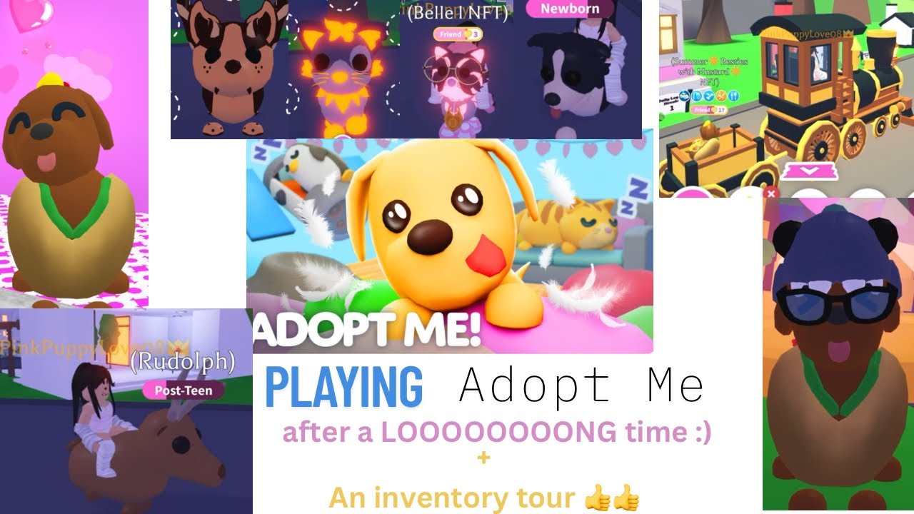 Playing Adopt Me after a LOOOOONG time + an inv tour 🐶 - YouTube
