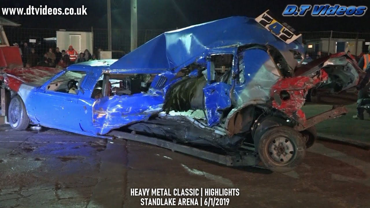2019 Heavy Metal Classic | Banger Racing Highlights | Standlake Arena ...