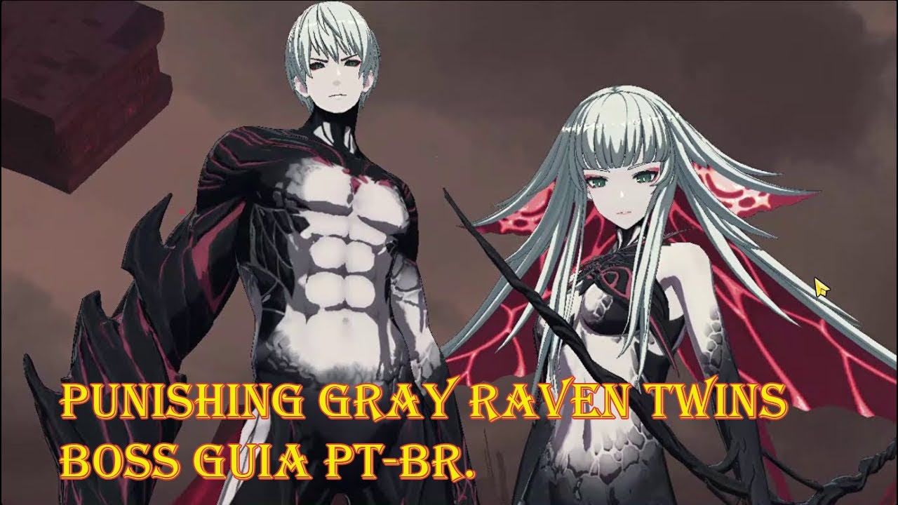 Punishing Gray Raven Twins Boss guia Pt-BR. - YouTube