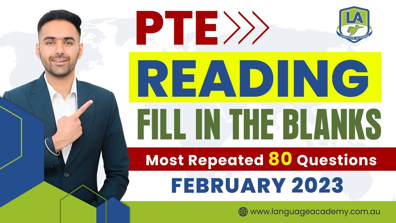 PTE Reading Fill in the Blanks | February 2023 Exam Predictions ...