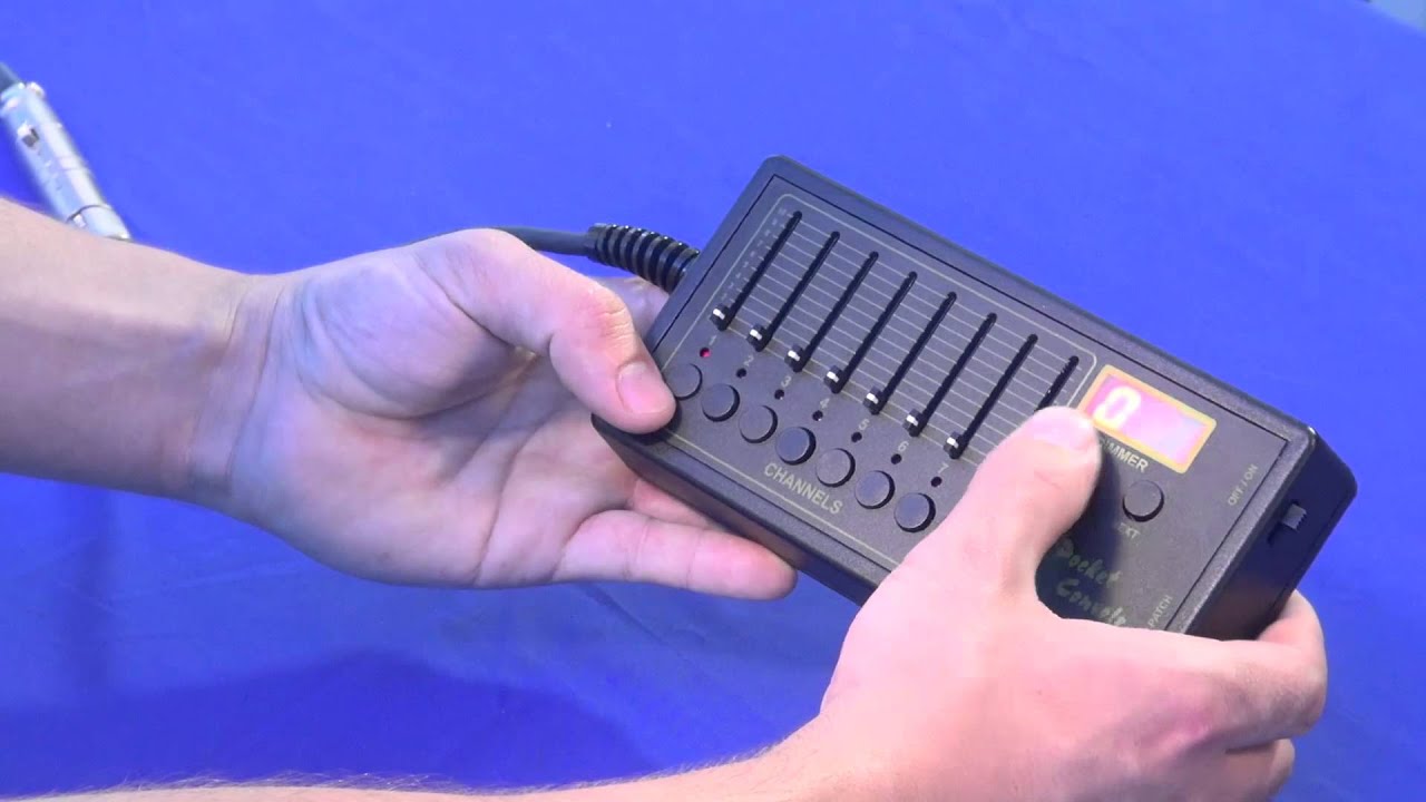The Pocket Console DMX Baxter Review by SIRS-E - YouTube