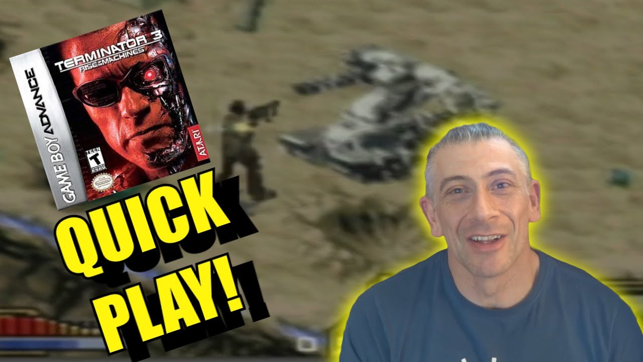 Terminator 3 Rise Of The Machines Gameplay - Nintendo GameBoy Advance ...