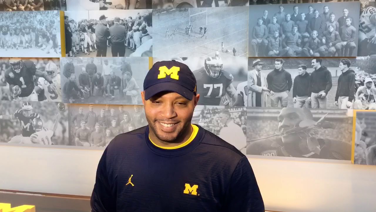 Josh Gattis on Michigan’s start to spring practice - YouTube