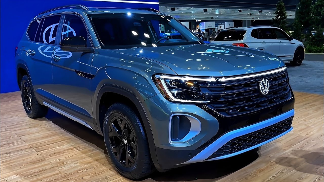 2024 VW Volkswagen Atlas Fedesigned Technology Refresh & Display - YouTube