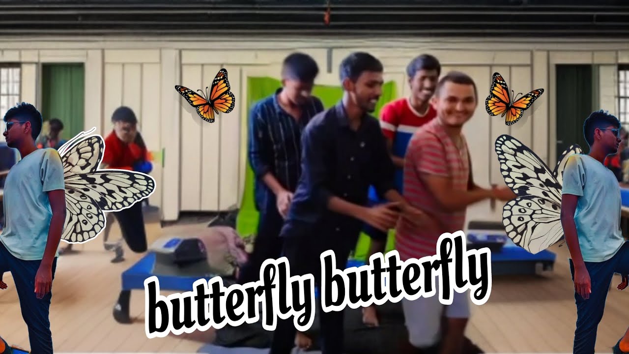 now we are singing butterfly song #trending #butterfly # ...