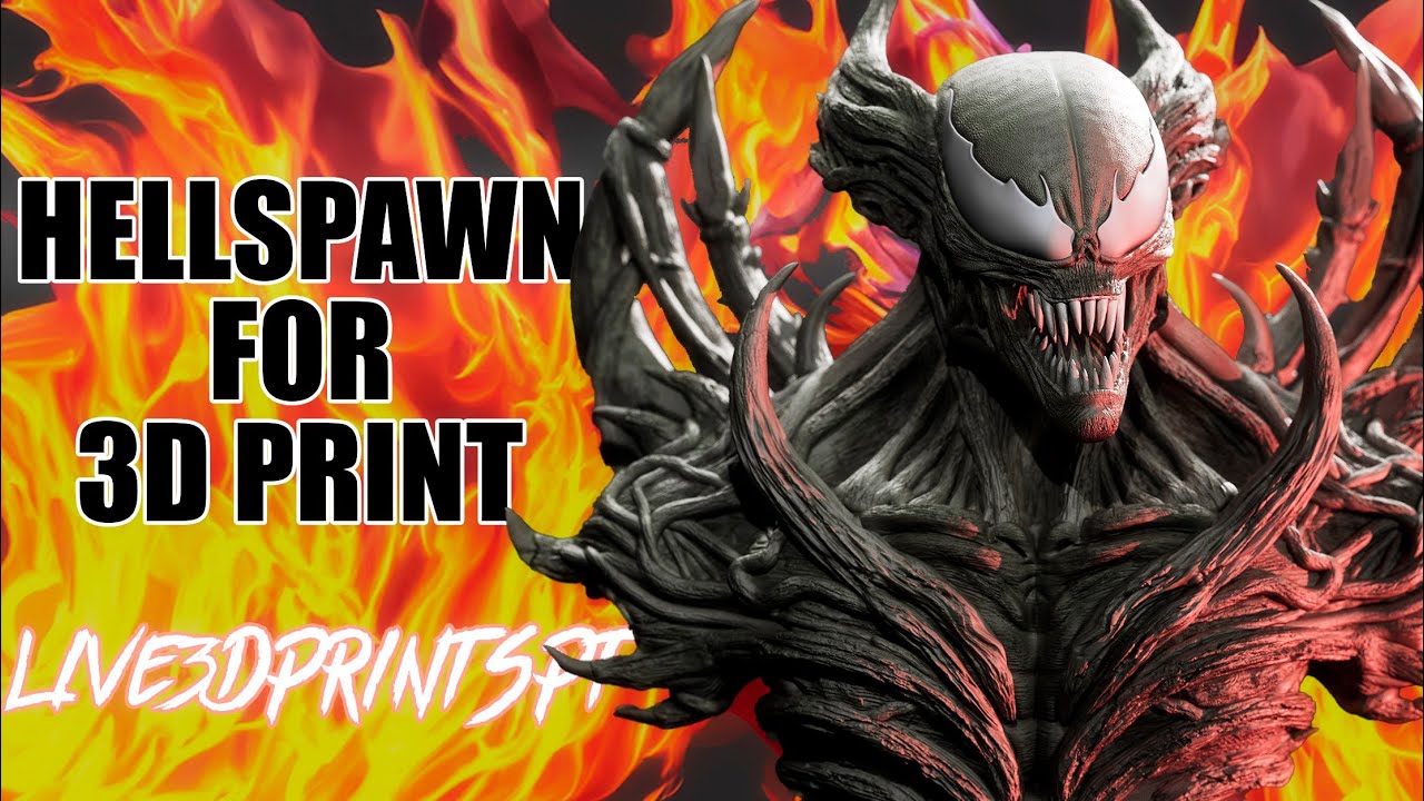 Hellspawn for 3D Print - YouTube