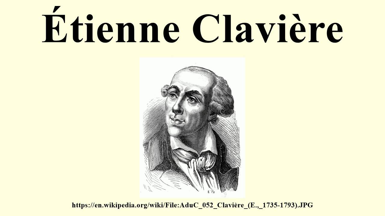 Étienne Clavière - YouTube