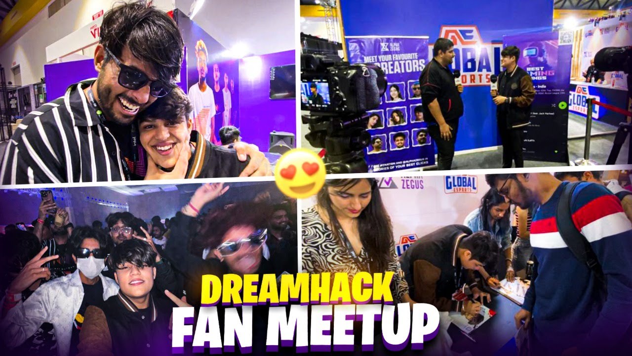 DREAMHACK FAN MEETUP VLOG19 - YouTube
