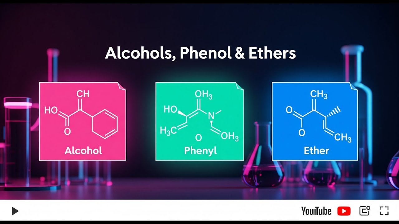 Organic Chemistry Deep Dive: Alcohols, Phenols, & Ethers - YouTube