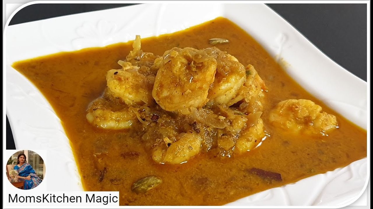 Quick Indian Prawn Curry Recipe With Coconut Milk | Prawn Curry with ...