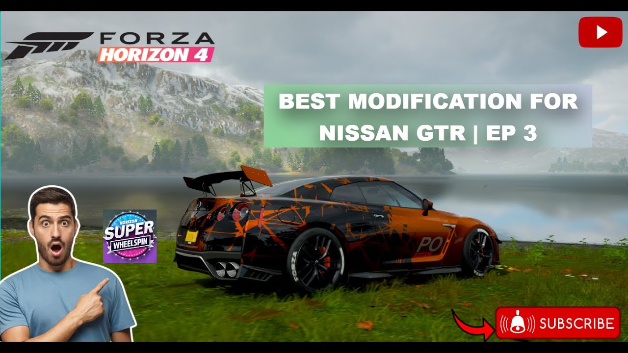 From Stock 🚗 to Beast🔥: Nissan GTR Mods & Crazy Wheel Spin Jackpot ...