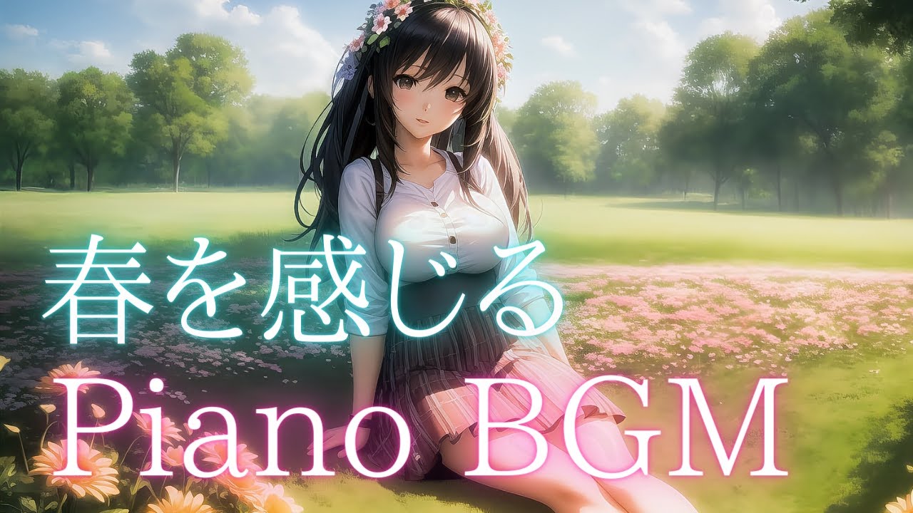 【リラックス】春を感じる癒しのピアノBGMメドレー【piano BGM】【作業用BGM】 - YouTube