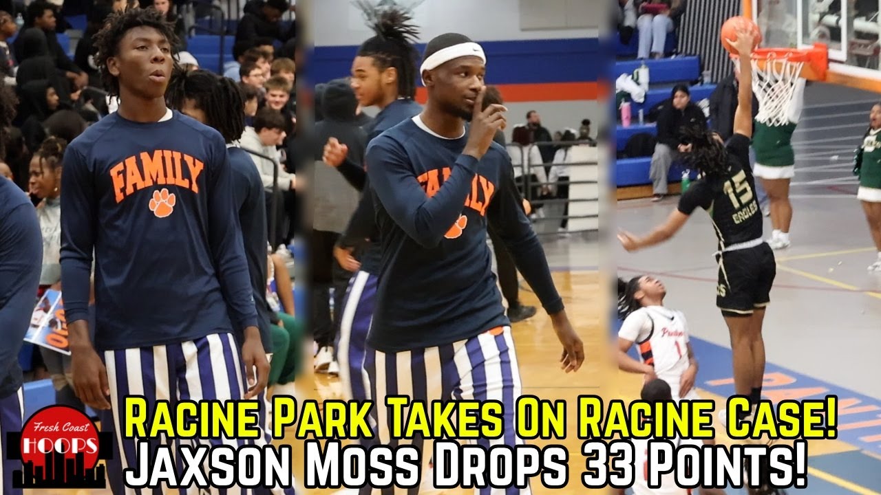 City Rivals Racine Park And Racine Case FACE OFF In Packed Gym! - YouTube