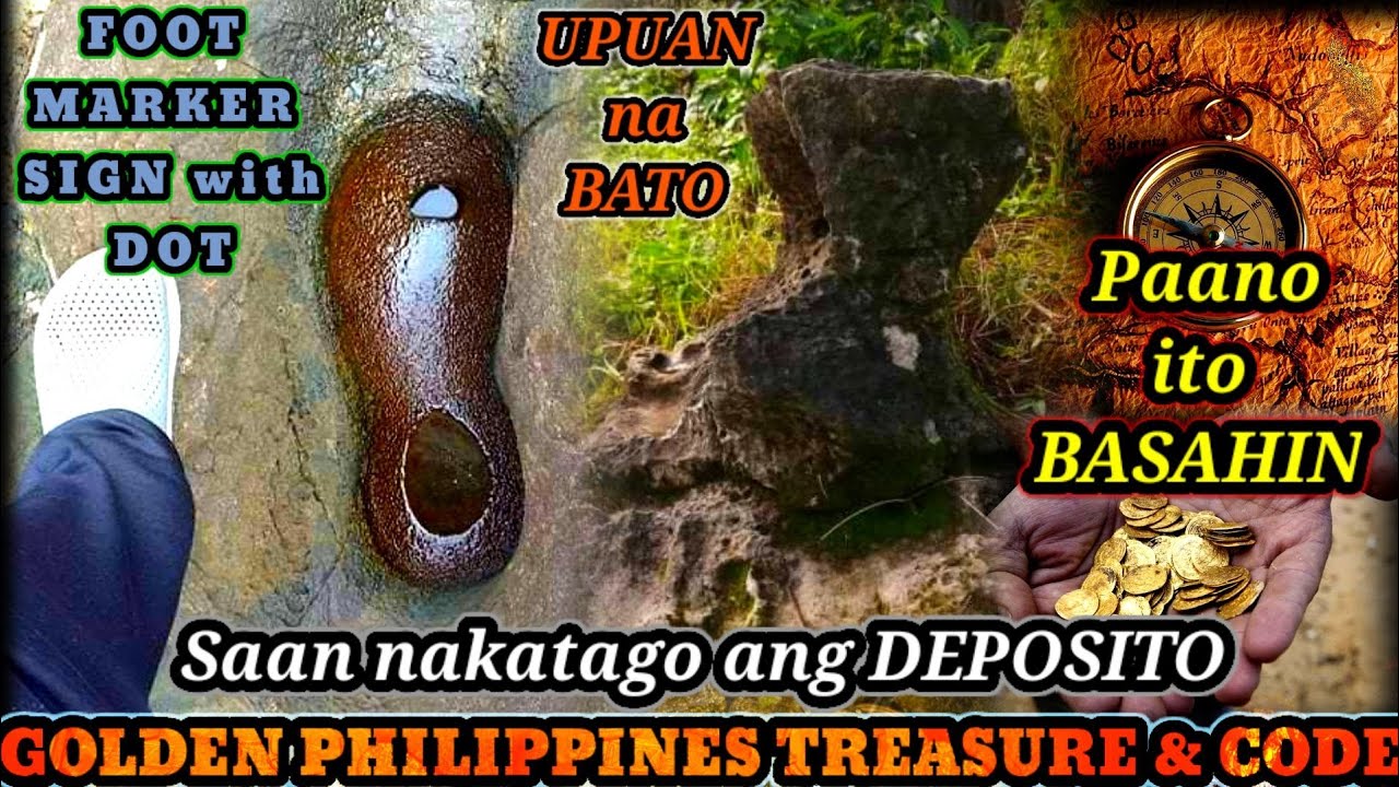 Paano eh Decode ang FOOT MARKER SIGN at UPUAN na BATO Saan nakatago ang ...
