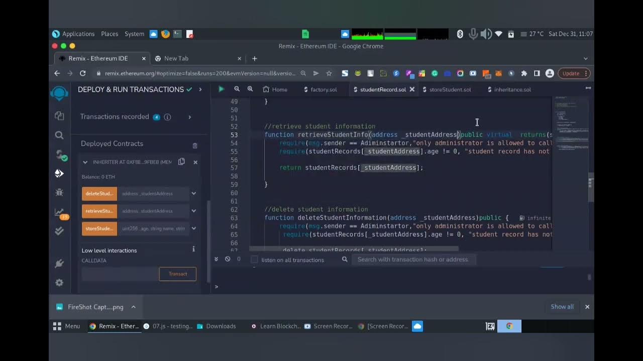 Inheritance and Overridden in Solidity - YouTube