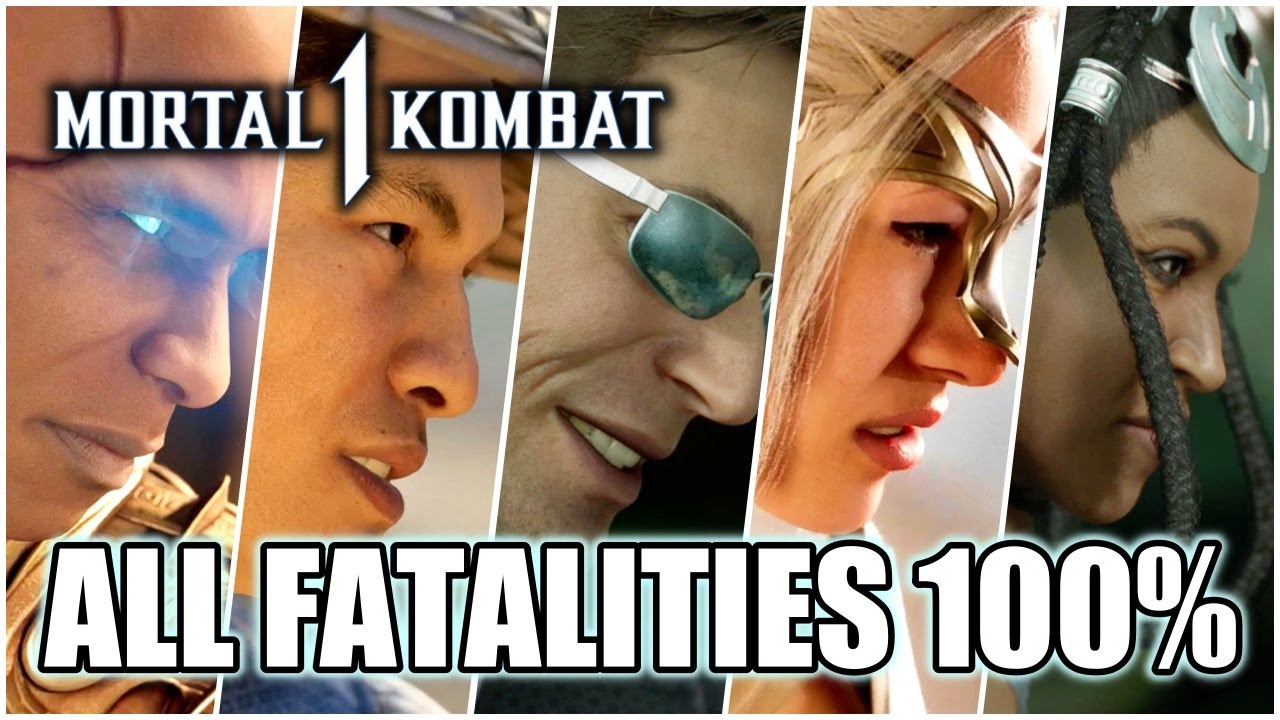 Mortal Kombat 1 - All Fatalities (Secret, Kameo & Hidden) 100% All ...