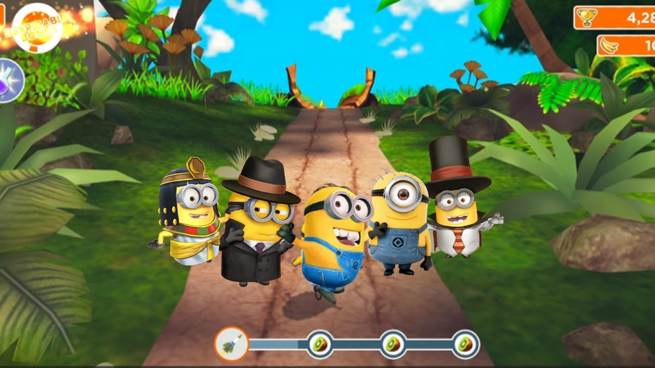 Despicable Me: Minion Rush Race Full HD Gameplay - YouTube