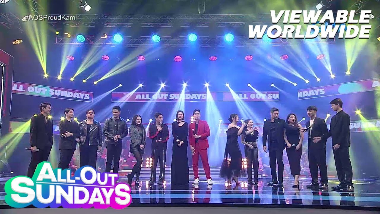 All-Out Sundays: Cast ng upcoming GMA series na “Widows’ War,” dumayo ...