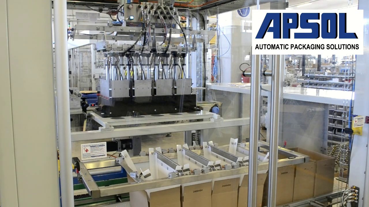 Apsol Pick & place for detergent tubs - YouTube