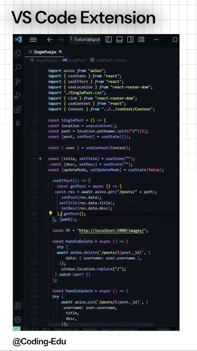 VS Code Extension | Every developer must use | 🔥 - YouTube