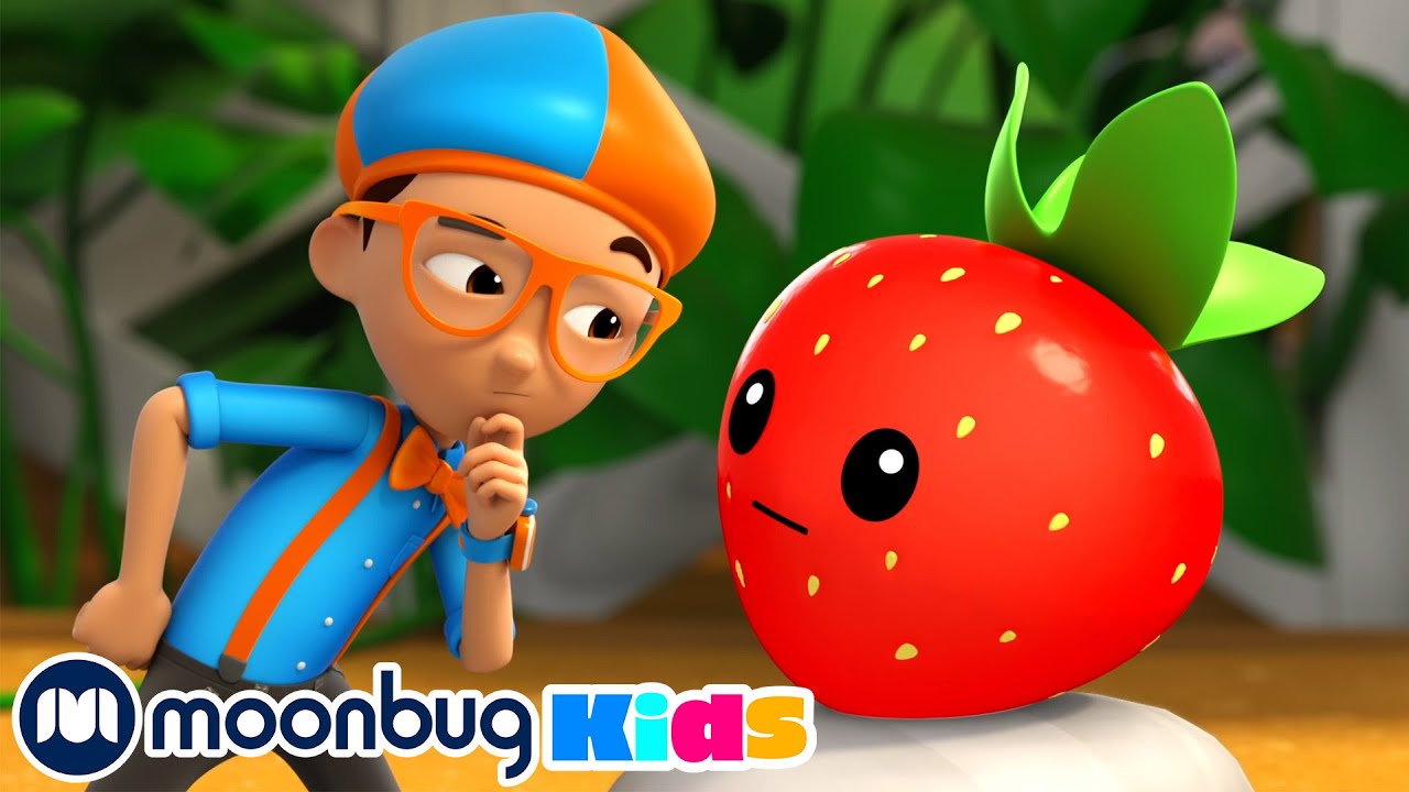 Frutas y vegetales - @BlippiEspanol | Blippi Wonders | Caricaturas para ...