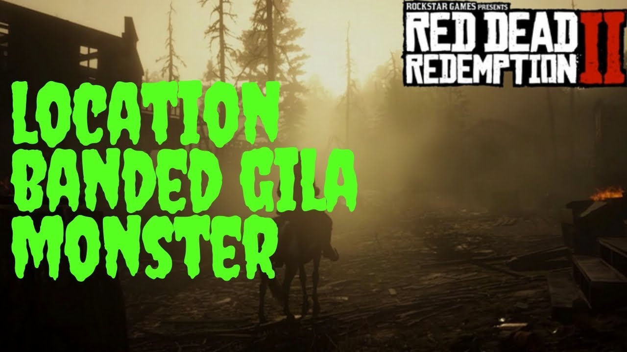 Red Dead Redemption 2 Banded gila monster - YouTube