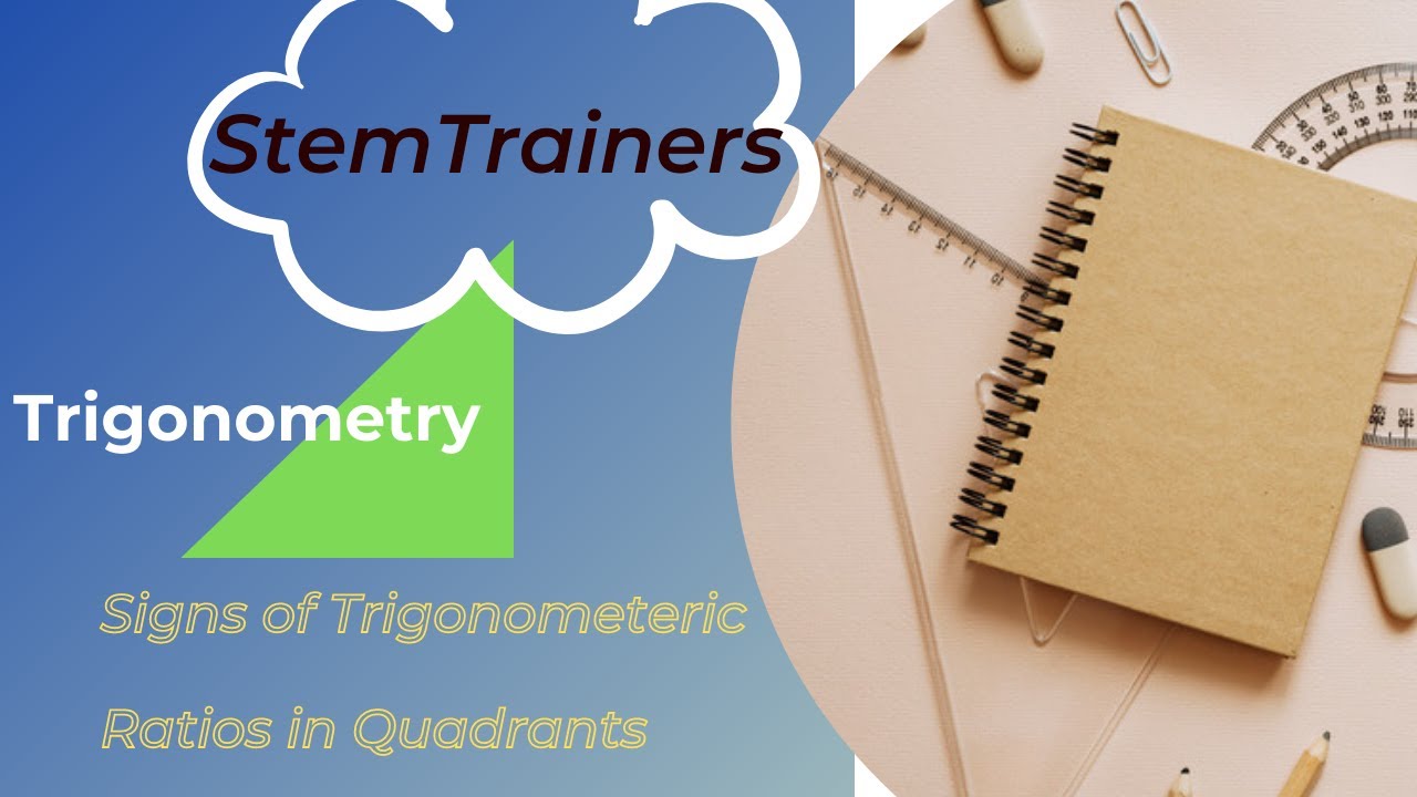 Signs of Trig Ratio in All Quadrants-GCSE and IB - YouTube