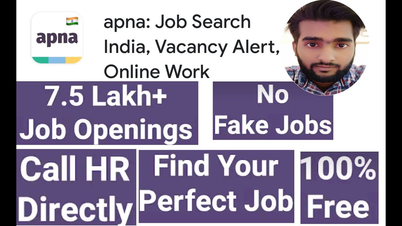 Apna job app find job and call directl HR | MD TALKIES - YouTube
