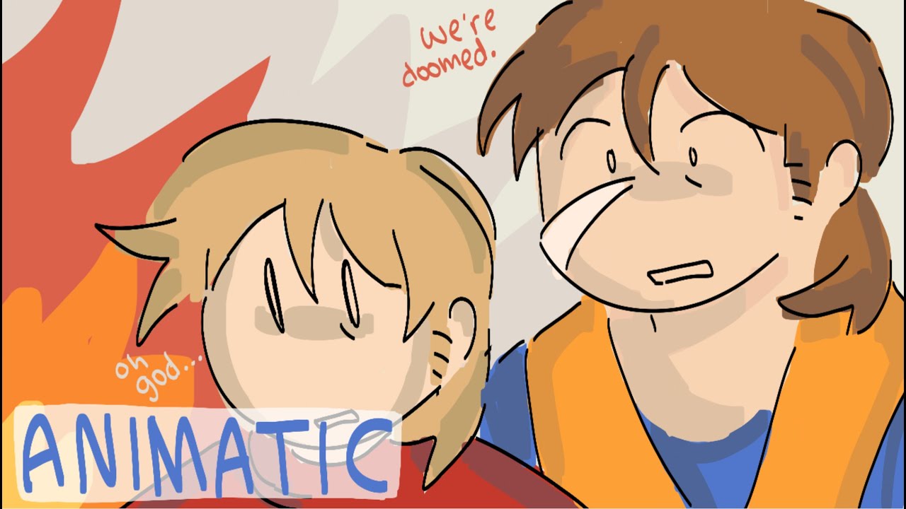 Hermitcraft ANIMATIC | Grian And Scar DESTROY Docm77's Redstone Machine ...