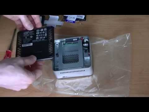 intel nuc memory install - YouTube