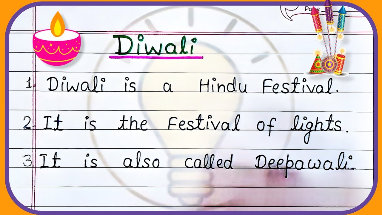 Essay on Diwali in English | 10 Lines on Diwali | Diwali Festival Essay ...