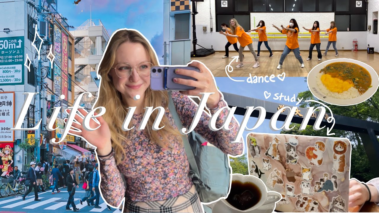 A day in my life studying abroad in Japan 🇯🇵 📚 homestay life, dance ...