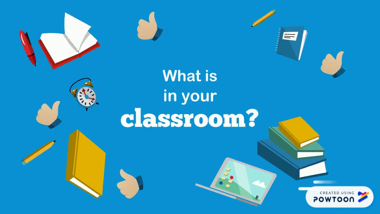 Things in the classroom - YouTube