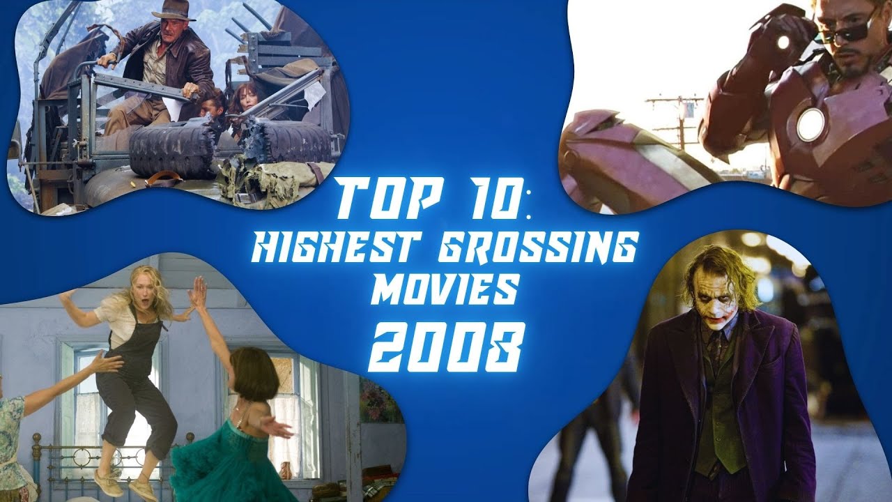 Top 10: Highest Grossing Movies of 2008 - YouTube