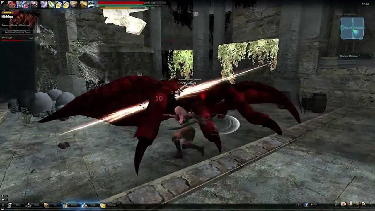 Vindictus - Hidden (Giant Spider) Vella solo - Season of Macha - Hard ...