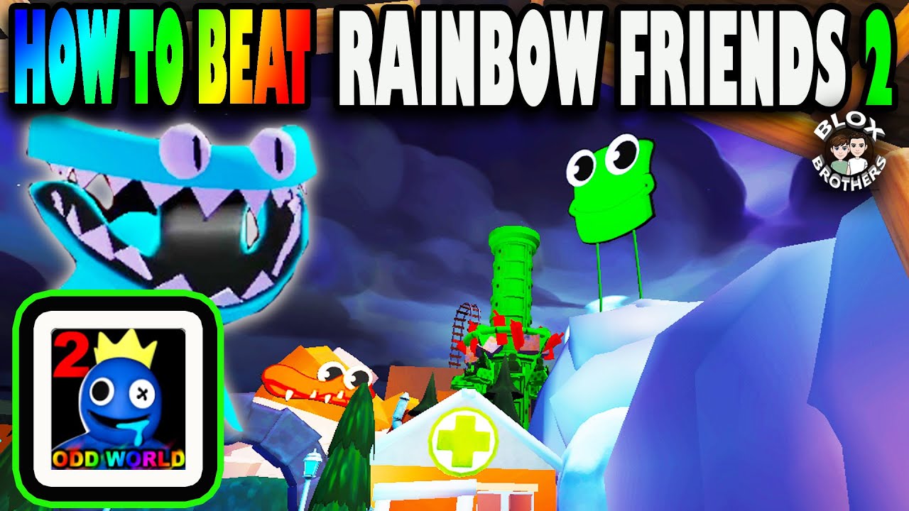 HOW To Beat RAINBOW FRIENDS 2 [ ODD WORLD ] All Stages / Roblox - YouTube