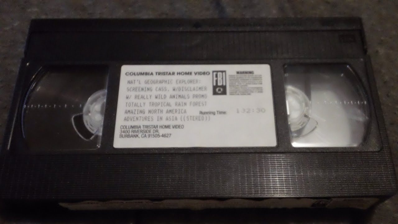 Opening and Closing to Really Wild Animals Demo VHS (1994) - YouTube