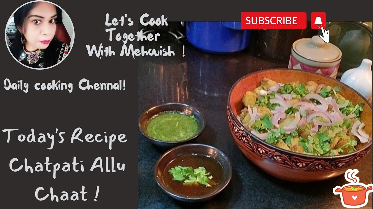 Street Style Allu Chaat||How to make Allu Chaat at home||Recipe By Let ...