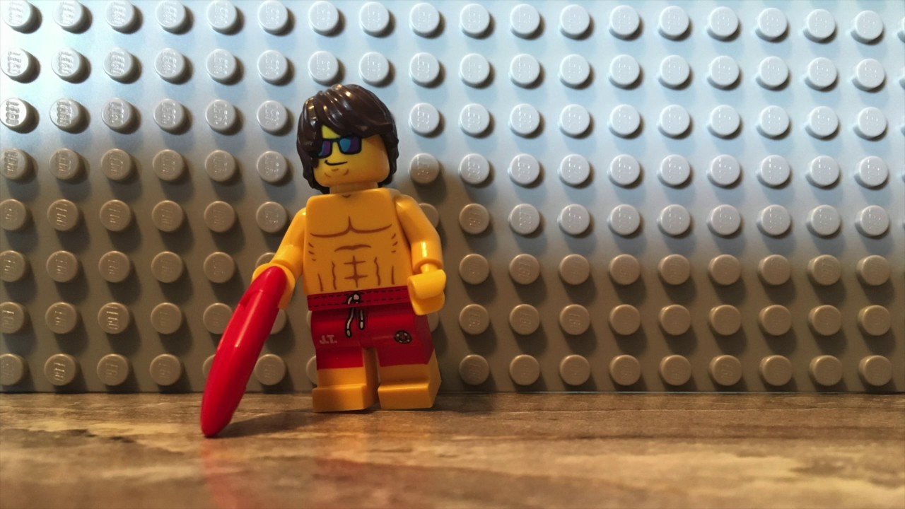 Lego Baywatch Shark Attack! - YouTube